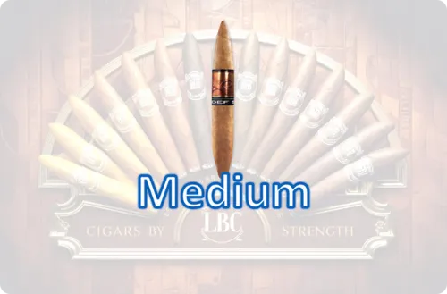 סיגרים ברמת חוזק בינונית Medium Cigars